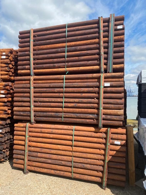 Creosote Cundy Poles - KDM Timber & Forest Products