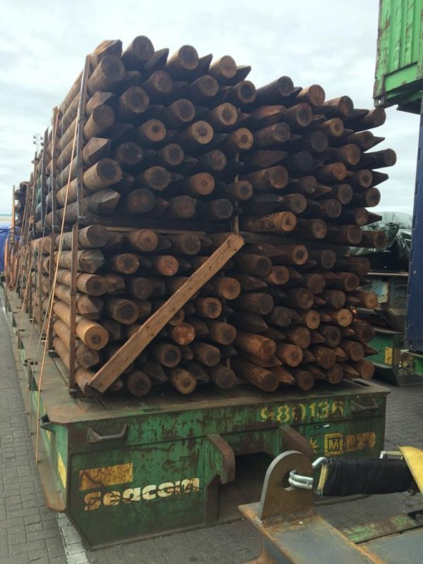 Creosote Cundy Poles - KDM Timber & Forest Products